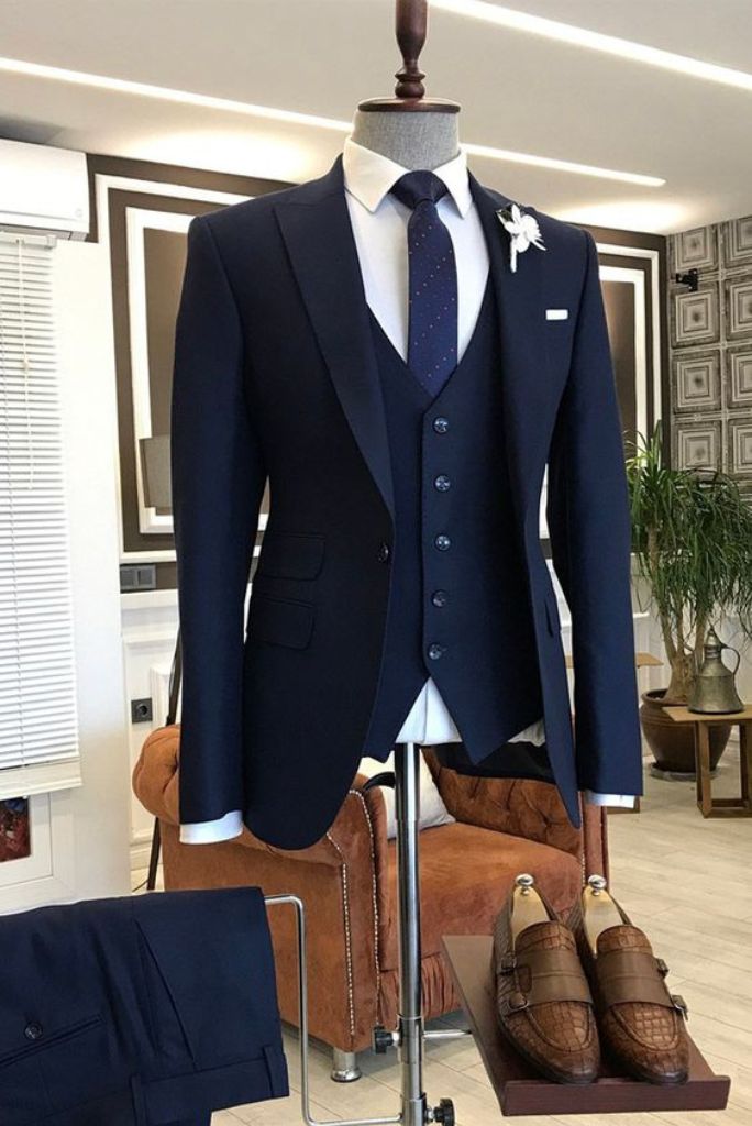 Buy Men's Designer Three-piece Suit For Wedding– SAINLY