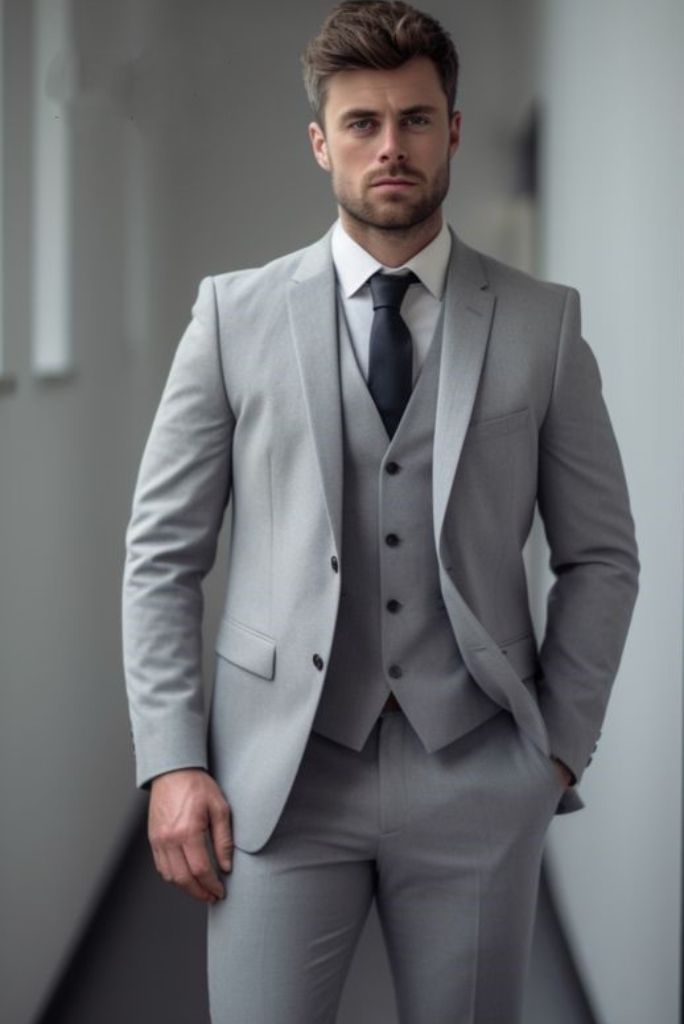 Find Elegant And Stylish Men's Grey Suits At Sainly– SAINLY