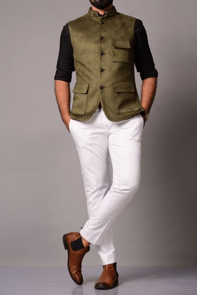 Semi Formal Half Jackets | Jodhpuri Jacket Party Wear | Day Light ...